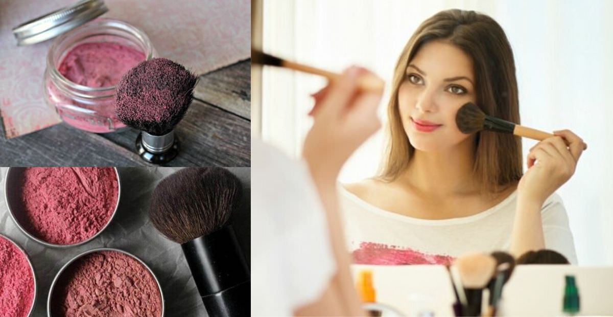 DIY Blush Recipes | How To Make Natural Blush ⋆ The Health Exchange